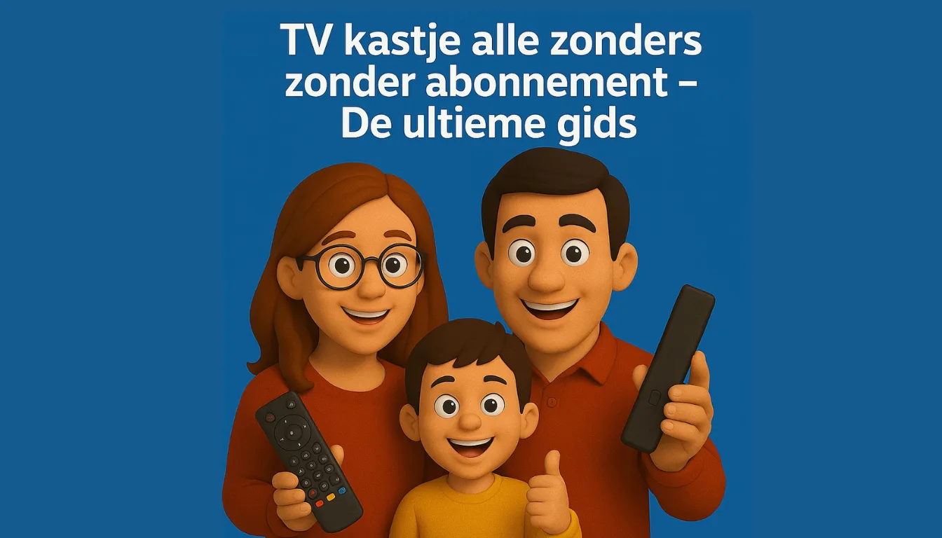 TV kastje alle zenders zonder abonnement | Beste Gids 2025